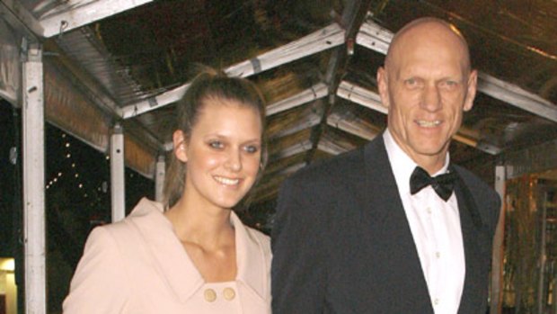 Peter Garrett's model daughter