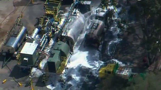 Explosion north of Brisbane