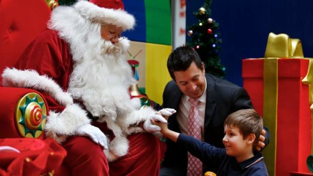 Sensitive Santa a hit with autistic children