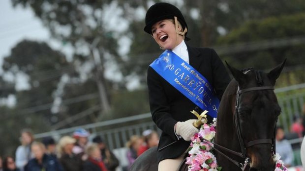 Success comes when a horse is ridden by a rider who's driven