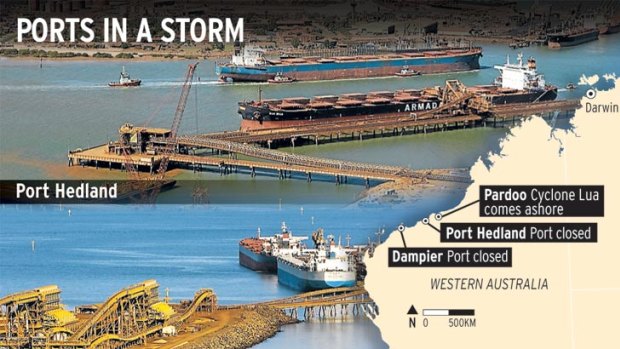 Mining recovers after cyclone hit