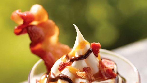 Burger King launches bacon sundae