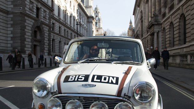 Seeing London in a Mini Cooper: Small Cars Big City