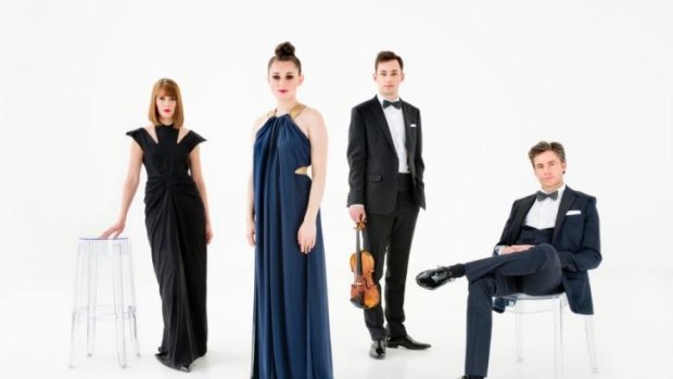 The Australian String Quartet make the most of their instruments