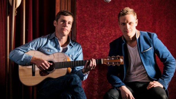 The Voice's Luke Kennedy performs for Brisbane