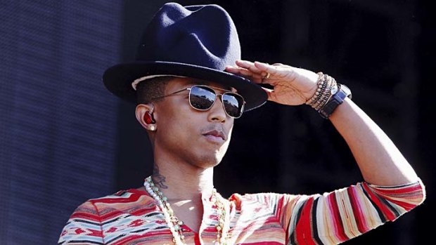 Future Music Festival fans Get Lucky with Pharrell Williams