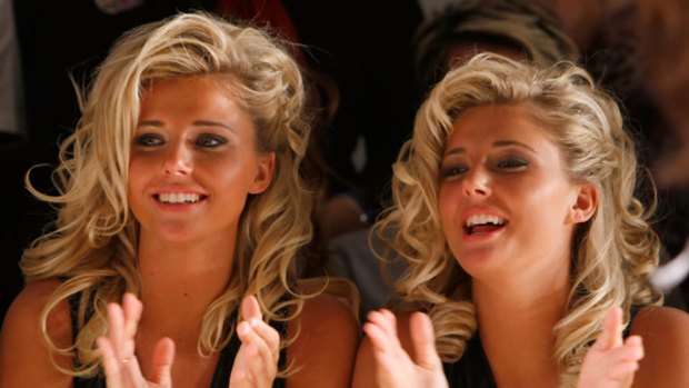 Hugh Hefner's twin girlfriends leave the mansion