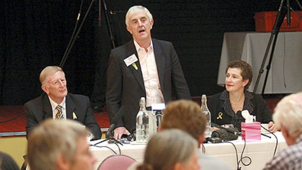 Post-fires grievances finally aired