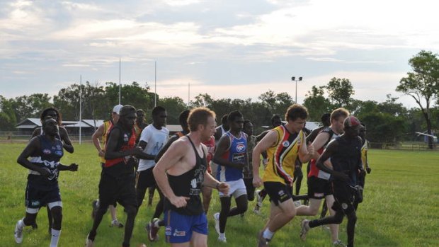 Footy conjures up magic for the youth of remote Wadeye
