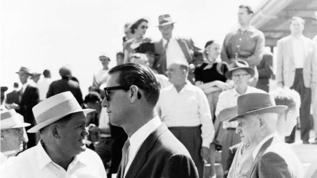 All aboard for a colourful trip to race trains past