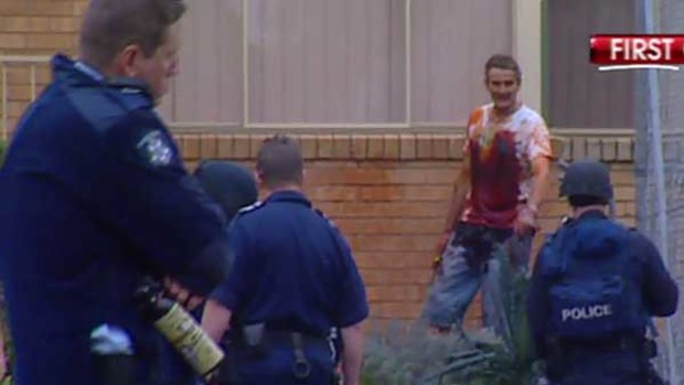 Service station attack: police yet to question man