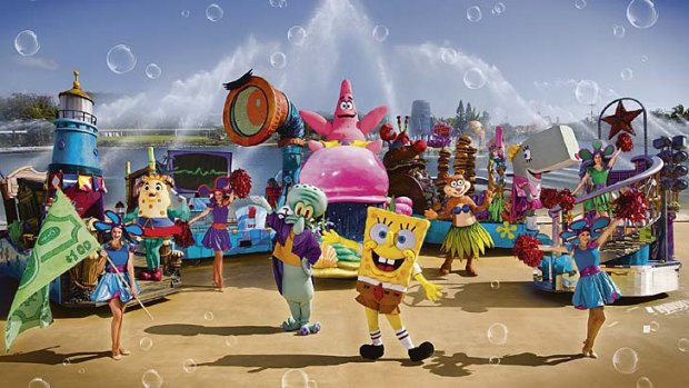 Gold Coast ... where it's hip to be SquarePants.