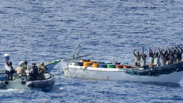 Australian navy ship captures Somali pirates