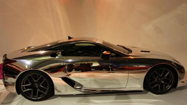 The $700,000 chrome car