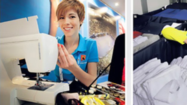 Volunteers stay on the ball to keep the Open bouncing