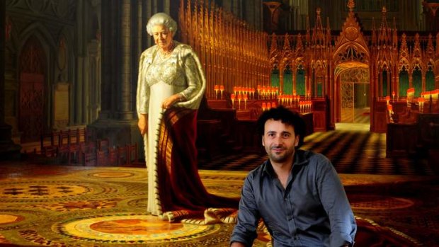 Our favourite portrait of the Queen defaced in London