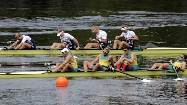 Size matters as Australia win silver in the men's four rowing at Rio ...