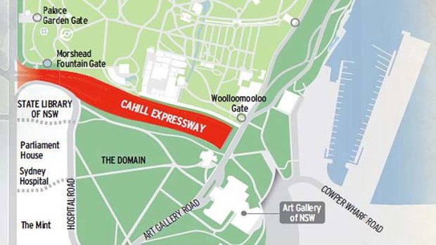 1950s slash and spurn might give way to buried Cahill Expressway and ...