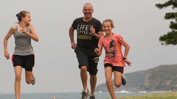 Children follow in the footsteps of parents on the run