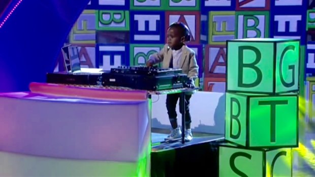 Three year old DJ Arch Jr wins South Africa's Got Talent