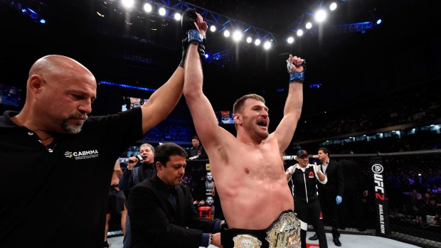 Stipe Miocic is new UFC heavyweight champion
