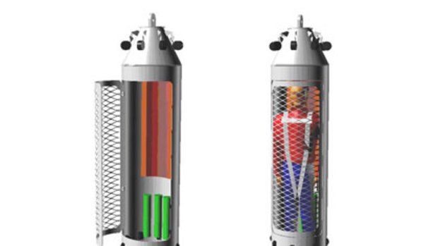 Chile's navy builds mine rescue pod