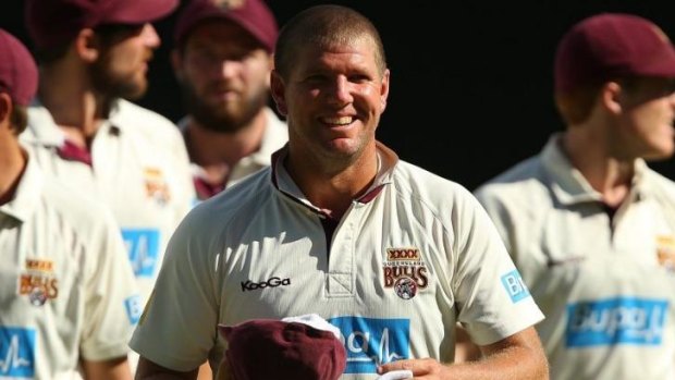 James Hopes puts Queensland in strong position against Victoria