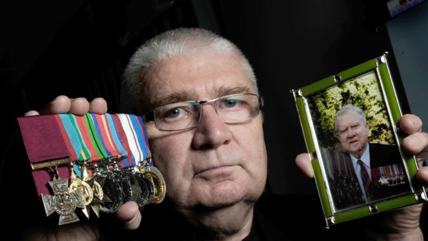 Badges of courage go under the hammer