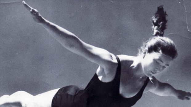 Gold medallist in the diving pool