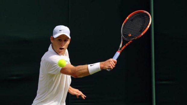 Luke Saville's first round Wimbledon breakthrough