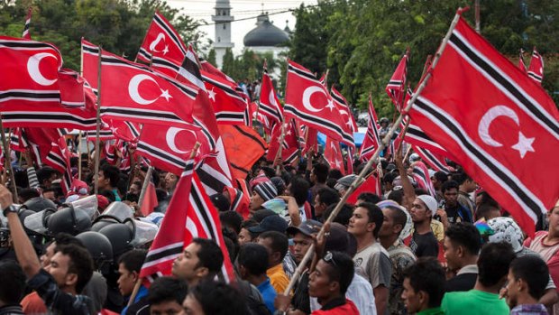Aceh wants to raise separatist flag
