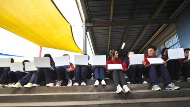 Students lap up school's cure for wagging