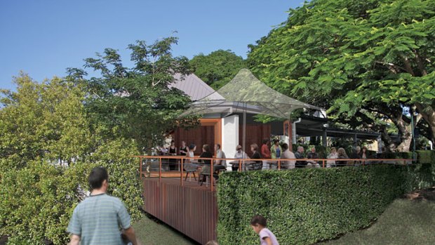 New Farm cafe to rise from kiosk's ashes