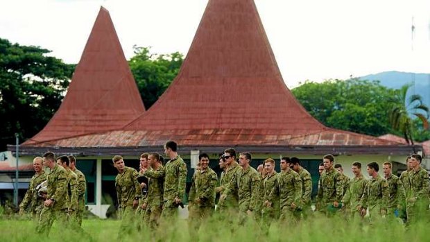 Australian troops leave East Timor to begin crafting its new beginning