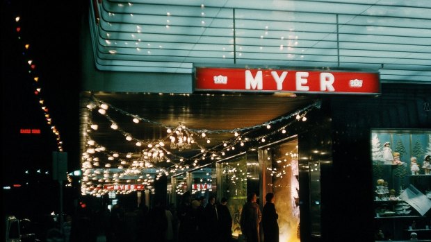Myer gives Melbourne 60 years of Christmas windows