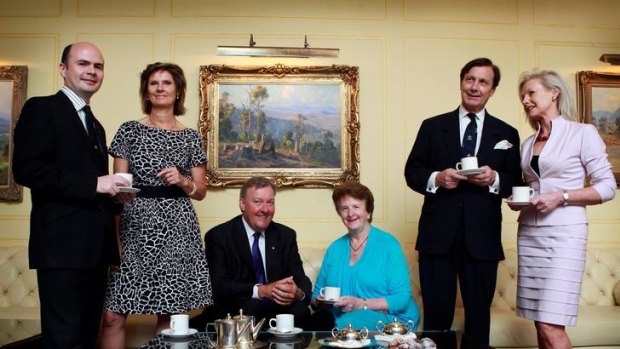 The crown is their anchor: royal tea for true believers