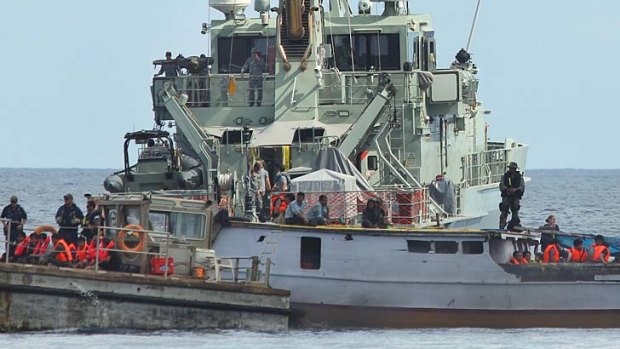 AFP's Indonesian people smuggling force cut by 40%