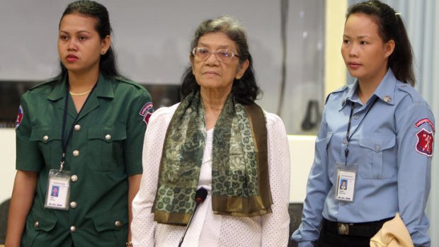 Khmer Rouge 'First Lady' spared genocide trial