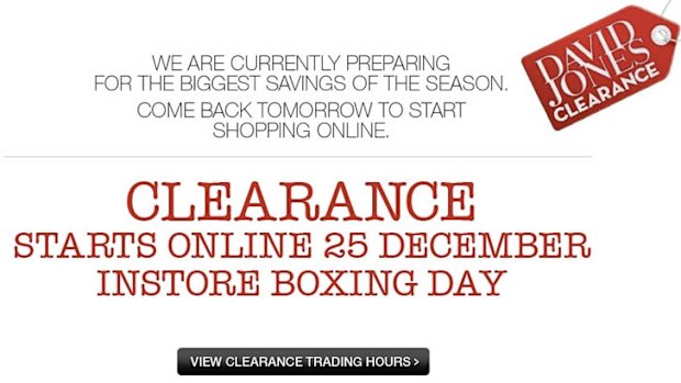 Boxing Day bonanza starts early on web, mobile