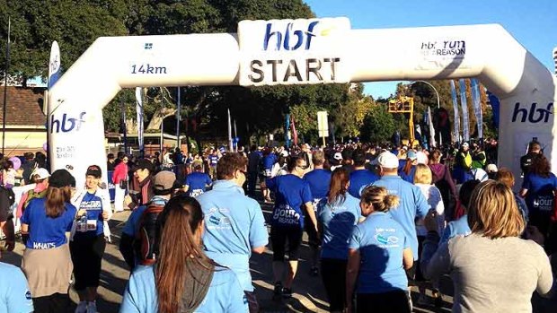 Record numbers for HBF Run for a reason