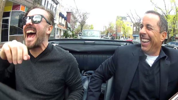 Seinfeld back in the driver's seat with online show
