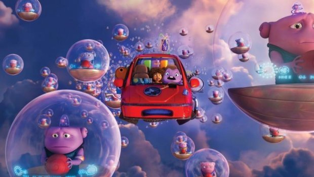 Home review: Predictable, but aliens are Oh, so cuddly