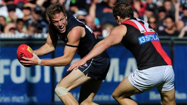 Eight Blues head for door