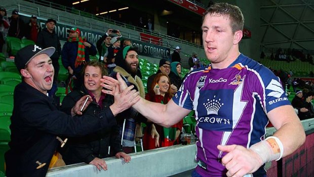 Storm the shock crowd favourites