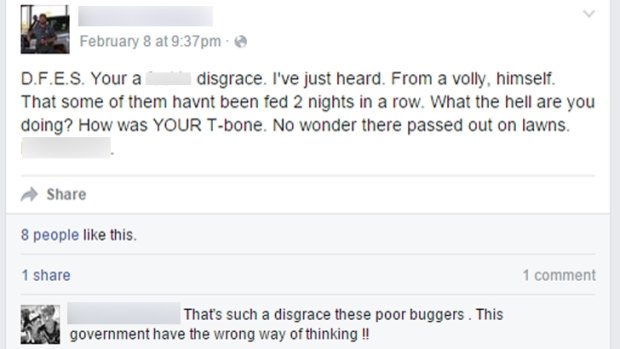 WA fires: Political food fight between Murray Cowper and Joe Francis ...