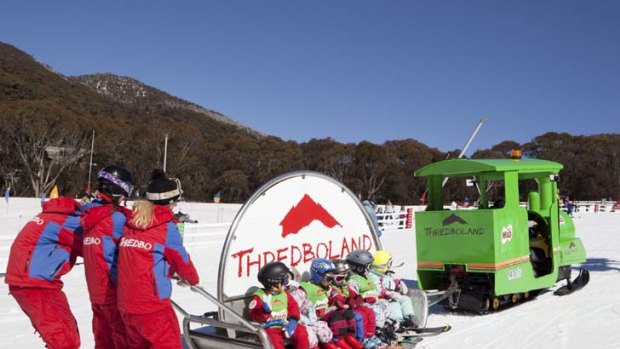 Riding the gentle slope