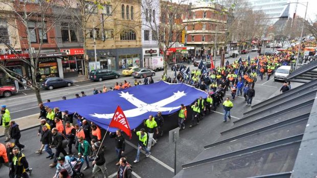 Pro-picketing picket