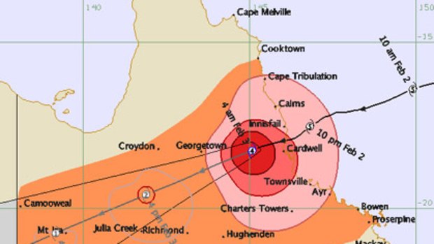 Yasi now a category three, still dangerous