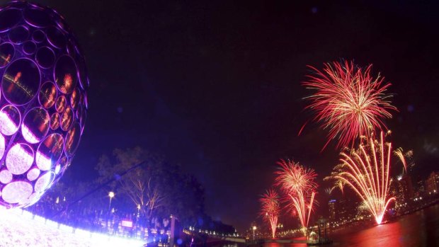 With snap, crackle and pop Riverfire comes alive