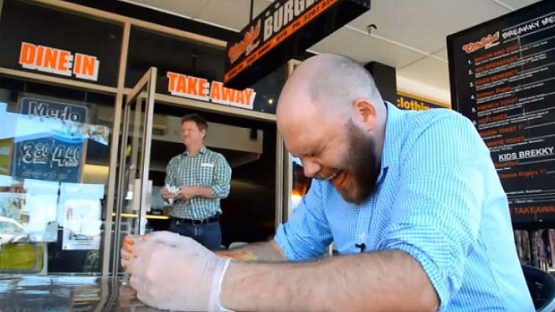 The day I took on the 'World's Hottest Burger'